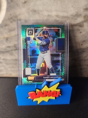 2022 Panini Optic Choice Randy Arozarena Green Dragon Prizm 99/99 TB ...