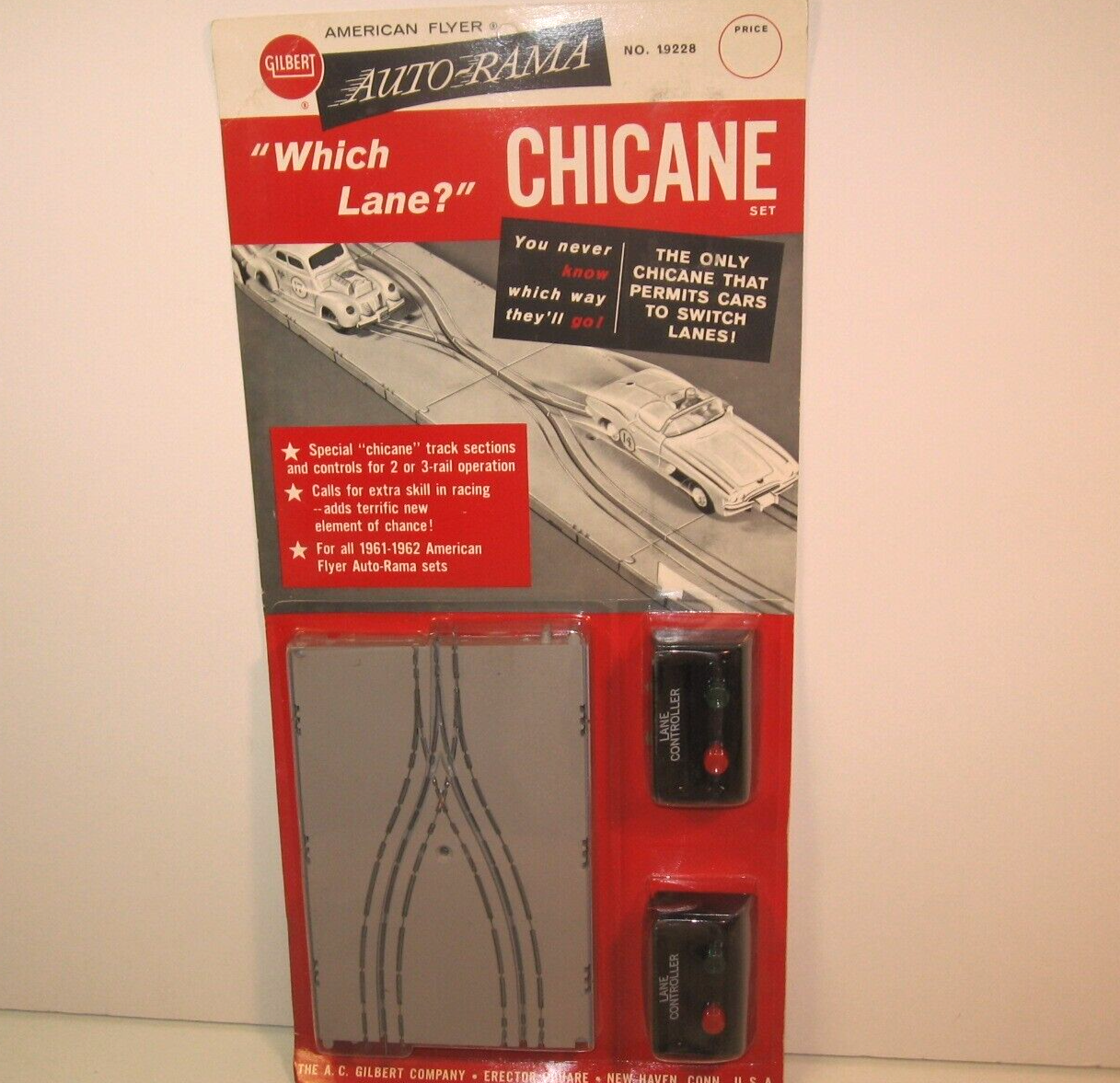 A C GILBERT 1/32 Auto-Rama 19228 Chicane Track Kit NIB | eBay