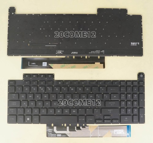 New for ASUS TUF Gaming FA617 FA617NS FA617NSR Keyboard UK Backlit no ...