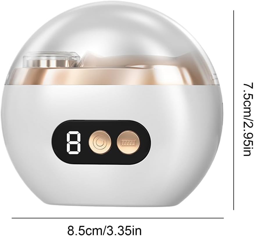 2In1 Electric Nail Clippers Safe Automatic Nail Clipper Trimmer Cutter ...