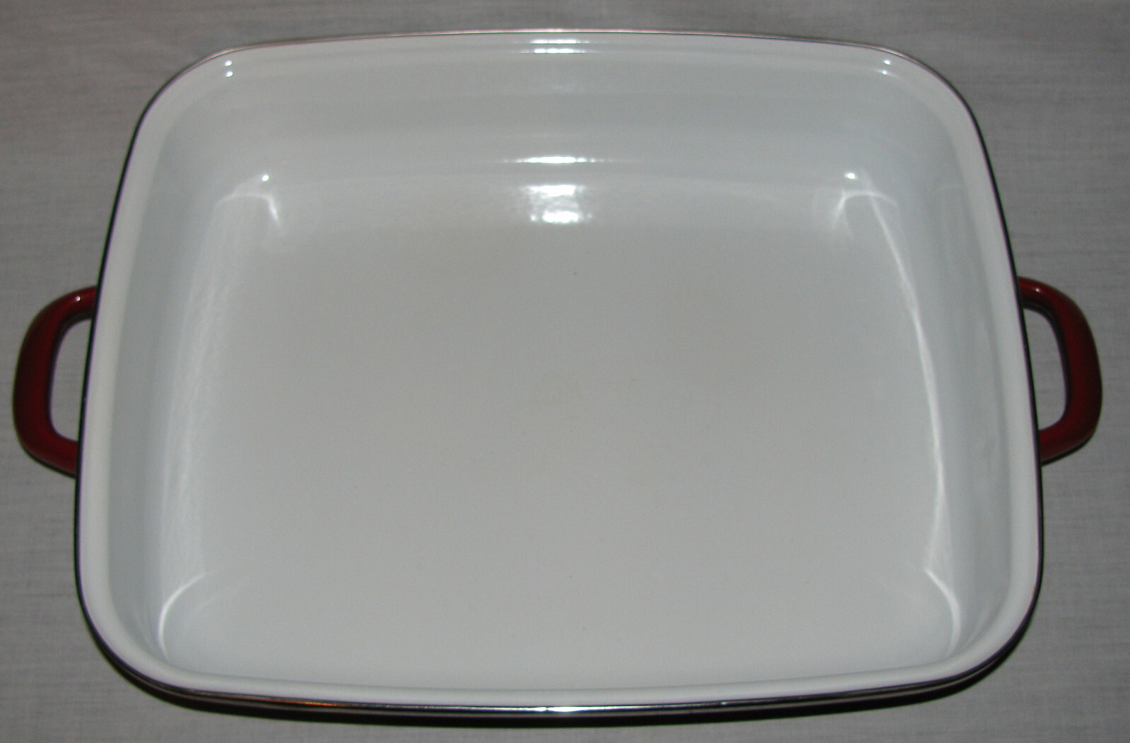 KitchenAid Large 18" Enamel on Steel Double Roaster Red RARE HTF EUC | eBay