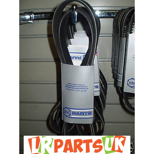 Land Rover Defender TD5 Alternator Water Pump Fan Belt NO AIR CON ...