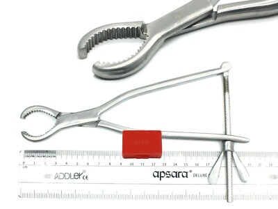 Orthopedic Hey Groves Bone Holding Forcep With Free Tip Holder Box ...