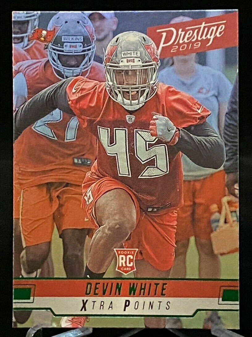 2019 Panini Prestige - Rookie Xtra Points Green #241 Devin White (RC ...