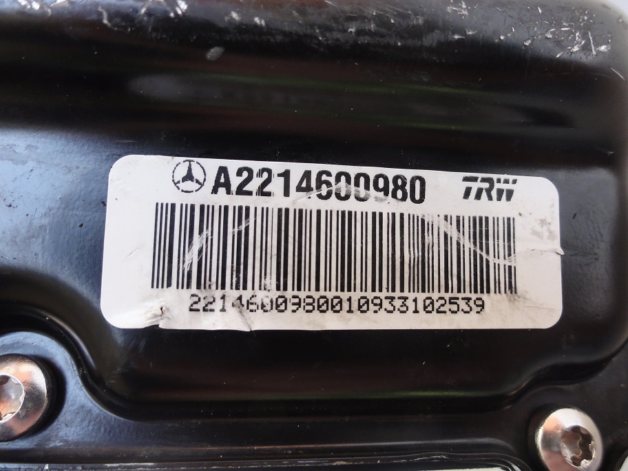 MERCEDES S-KLASA POMPA WSPOMAGANIA W221 W216 2214600780 2164600380 ...