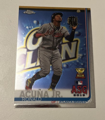 2019 Topps Chrome Update Ronald Acuna Jr. ASG Rookie Cup #81 | eBay