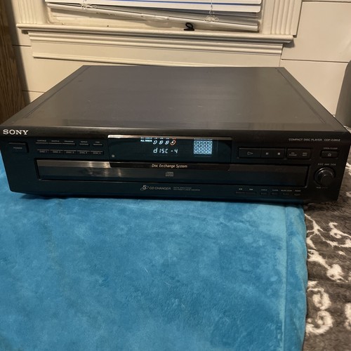 Sony MegaStorage 5 CD Compact Disc Player CDP-C260Z Tested / Working | eBay