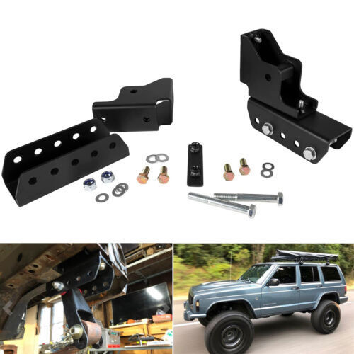 1.5" Rear Shackle Relocation Kit For 1984-2001 Jeep Cherokee XJ -1117 ...