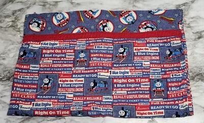 Vtg Handmade Thomas The Train Pillowcase. Standard Size. Some Wear ...