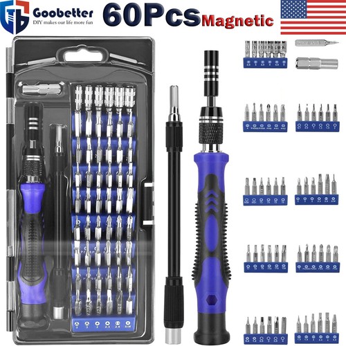 60x Computer Repair Set Precision Screwdriver Torx Kit Tool Laptop PC ...