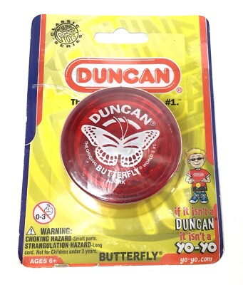 Duncan Butterfly Yo-Yo, Red | eBay