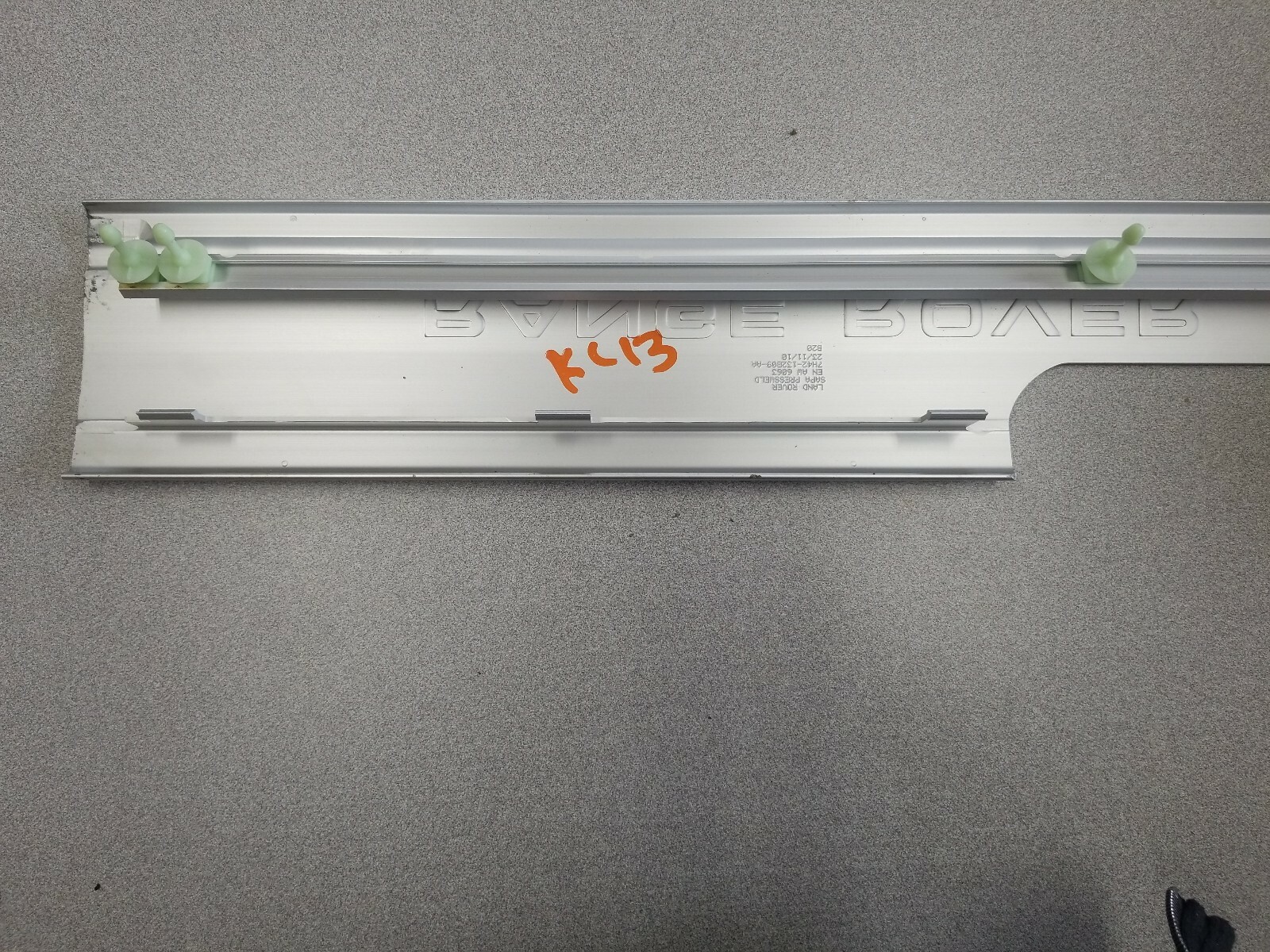 2010-2012 Rover Range Rover Sport Door Sill Scuff Plate Kick Land ...