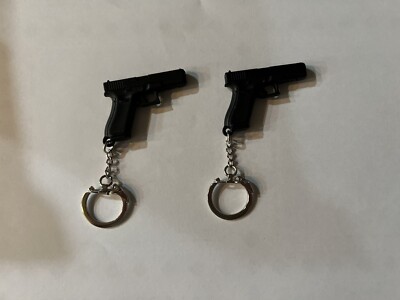Set Of 2 Glock Gen 17 Promo Key Chains Shot Show 2024 Gun Tactical | eBay