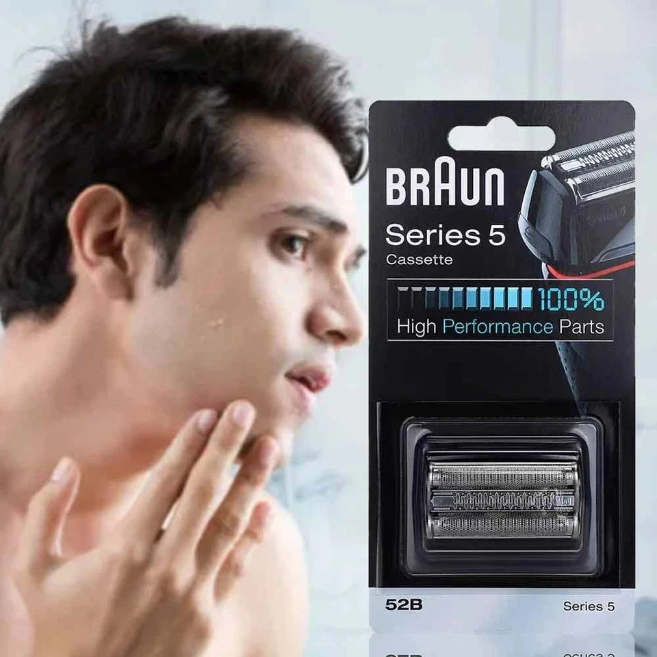 Braun 52B Series 5 5020 5030 5070 Shaver Foil Cutter Head Cassette ...