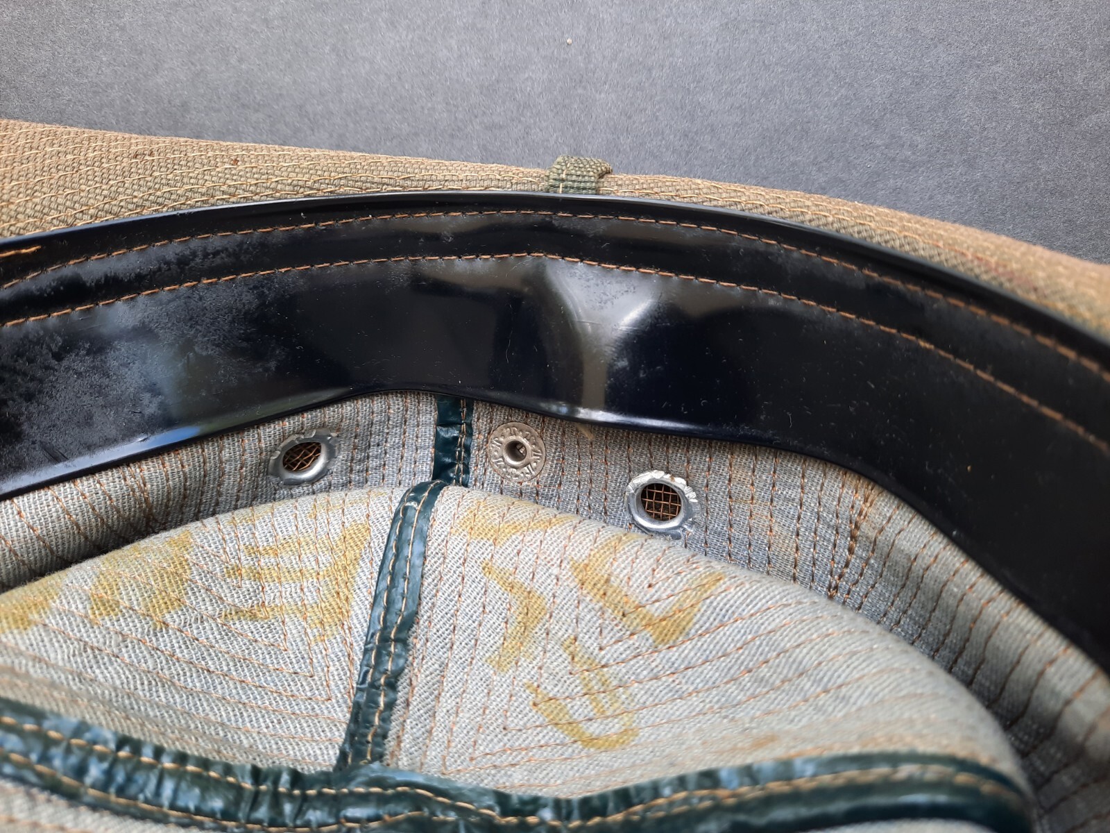 Original USAF Cowboy Style Hat Vietnam Silk Tab Patch Named GTH Bush ...