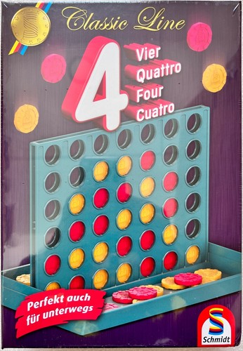 Four Classic Line Schmidt Games Family Game Concentration Strategy Game ...