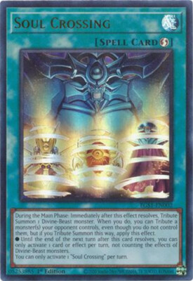Yu-Gi-Oh Card - EGS1-EN002 - SOUL CROSSING (ultra rare holo) - NM | eBay
