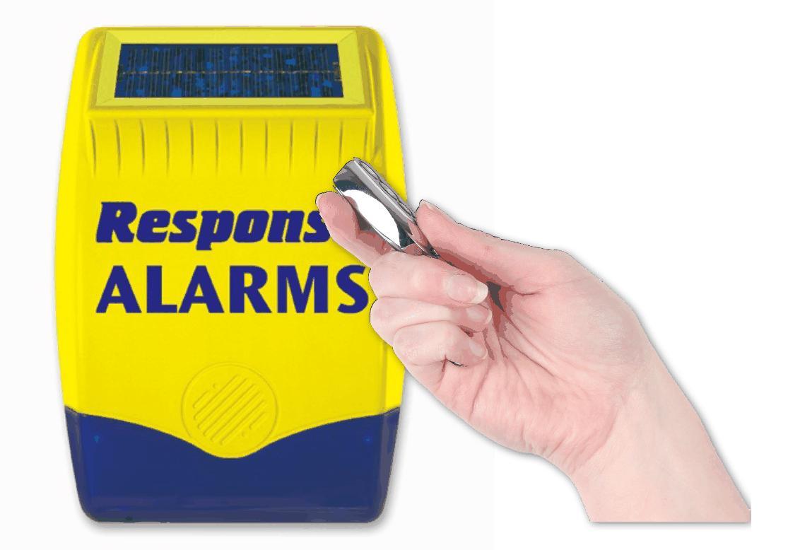 Response Alarms SAR / SAURC Executive Remote Control 433MHz & Guide ...