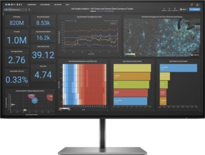 Hp Monitor 27 Led Ips Z27U G3 16:9 Qhd 5Ms 350 Cdm, Pivot, Srgb 99 ...