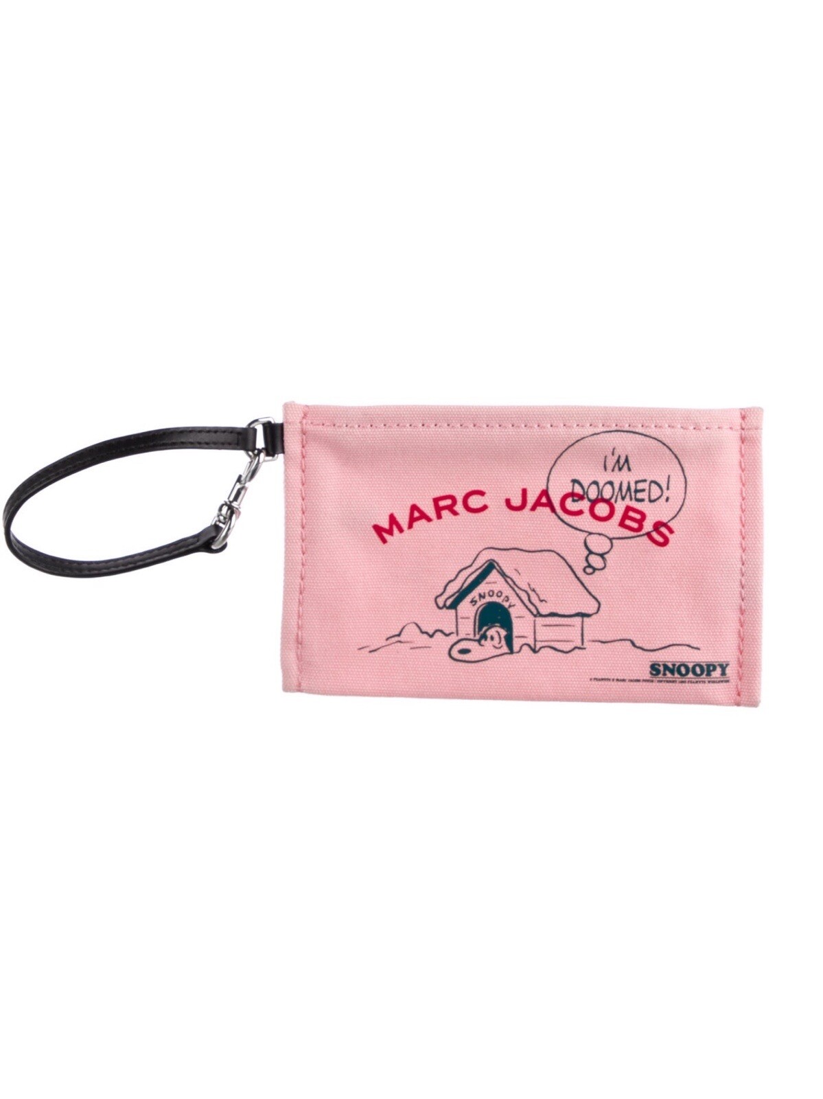 Marc Jacob’s X Peanuts Snoopy Collab Pink Canvas Grap… - Gem