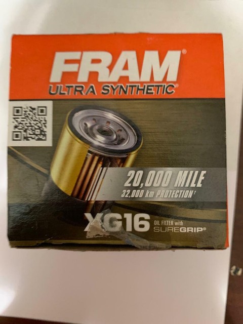 Engine Oil Filter-VIN: Z, FI Fram XG16 for sale online | eBay