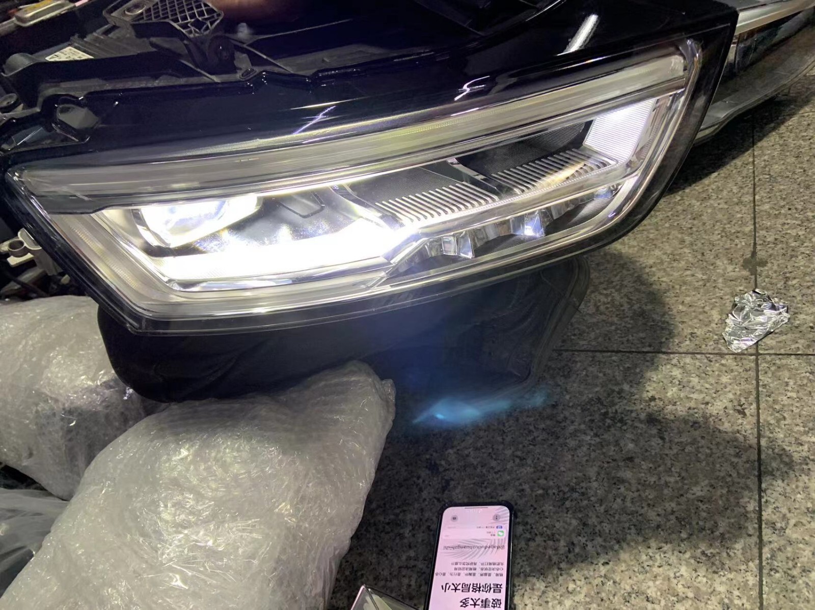 AUDI Q3 SQ3 Right Front LED Headlight 8U0 2015-2018 | eBay UK