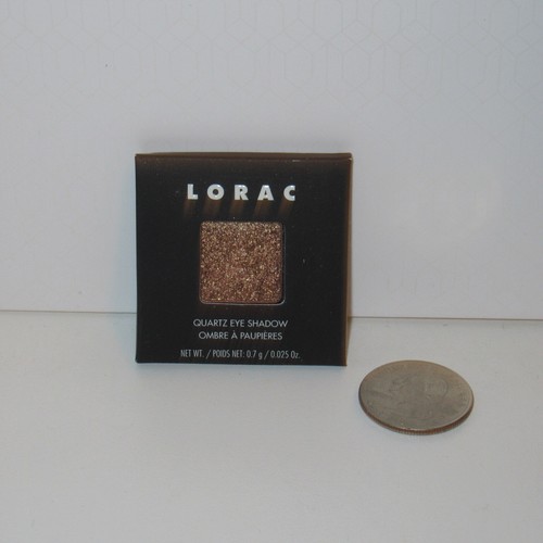 NEW Lorac Pro Quartz Single Eyeshadow Glitter Brown Bronze Refill 0.025 oz 0.7g | eBay
