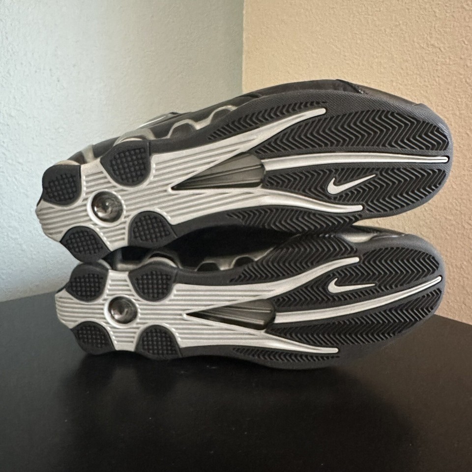 Nike Shox VC 3 III 307111-001 Black/Silver VTG 2003 Vince Carter Size ...