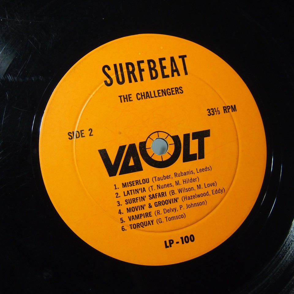 The Challengers Surfbeat LP VINYL ALBUM SURF | eBay