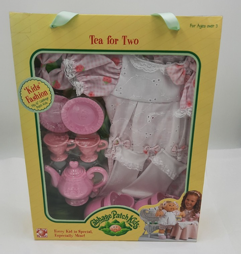 CPK Cabbage Patch Kids TEA FOR TWO Set w/Outfit and Tea Set SEALED 2004 | eBay