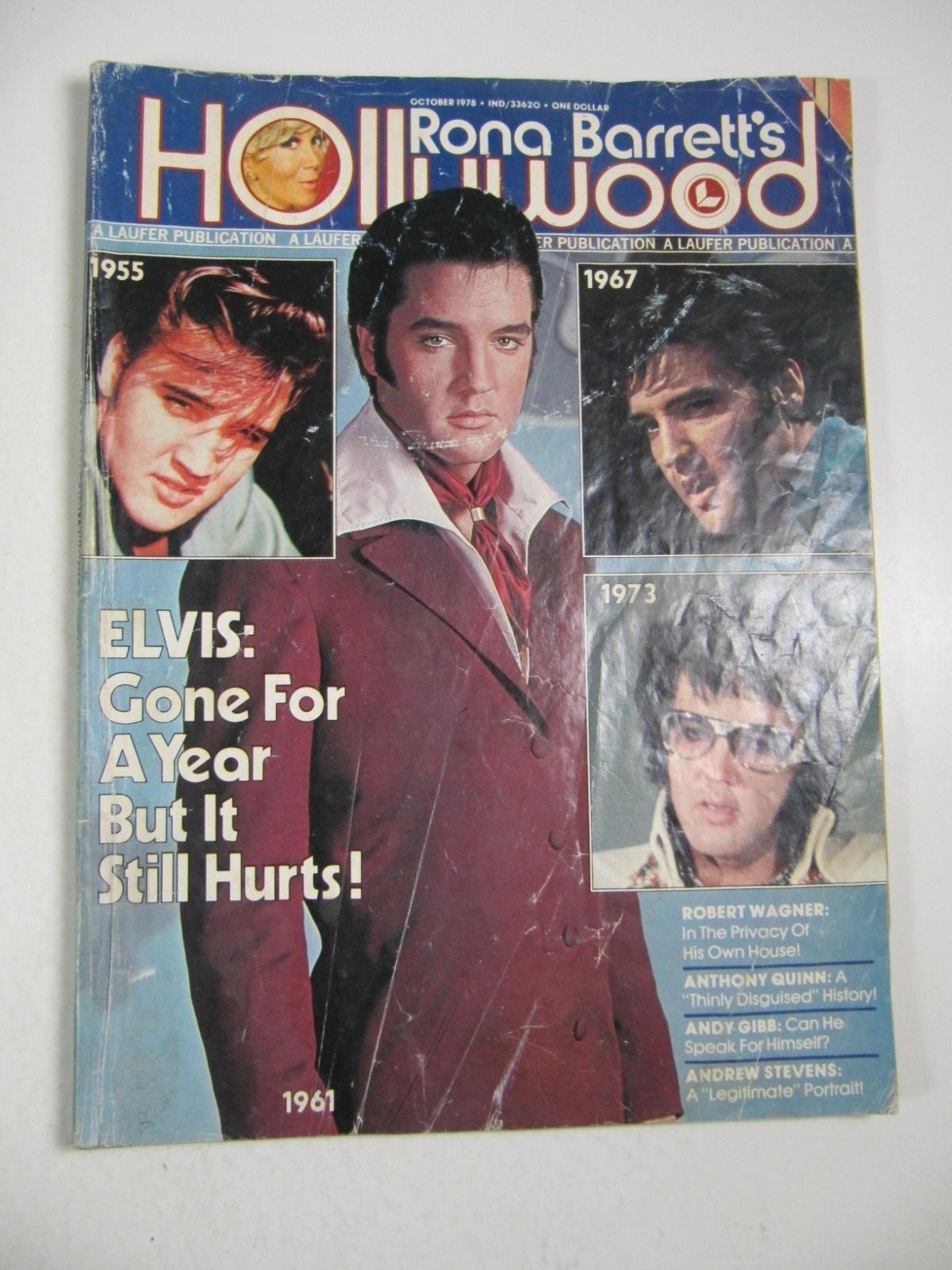 Rona Barrett's Hollywood Magazine October 1978 Elvis Presley | eBay