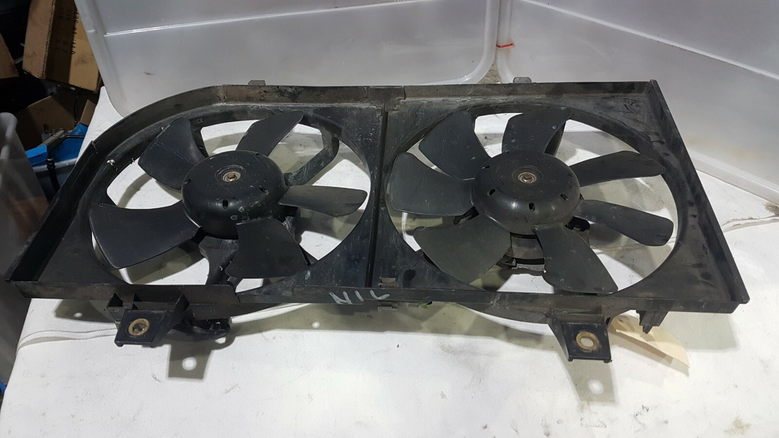 NISSAN PULSAR N16 SEDAN THERMO FAN RADIATOR AC CONDENSOR 2002 2003 2004 ...