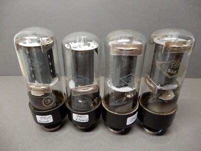 Russian 6L6 Vacuum Tubes 6N3C Qty 4 - Tested Strong - Two Slight HK ...