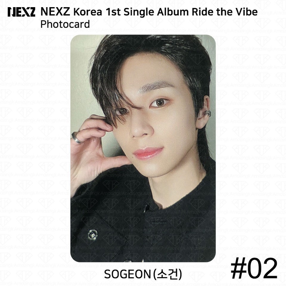 NEXZ Korea 1st Single Album Ride the Vibe Official Photocard Postcard YU SO GEON | eBay