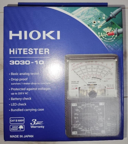 HIOKI (Hioki Electric) 3030-10 Analog tester NEW | eBay