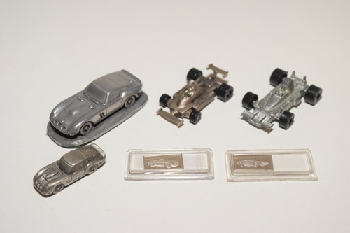 V 6X LITTLE CAR 2-4 CM LONG FERRARI FORMULA 1 250 GTO 312 T2 METAL ...