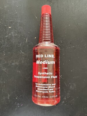Red Line Medium Synthetic Suspension Fluid Shocks and Motorcycle Forks ...