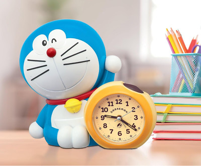 Doraemon Seiko Clock Talking Alarm Clock JF387A 183x200x132mm Brand New ...
