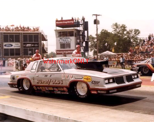 "Professor" "Warren Johnson" 1987 "Hurst Olds" Pro Stocker PHOTO! #(11 ...