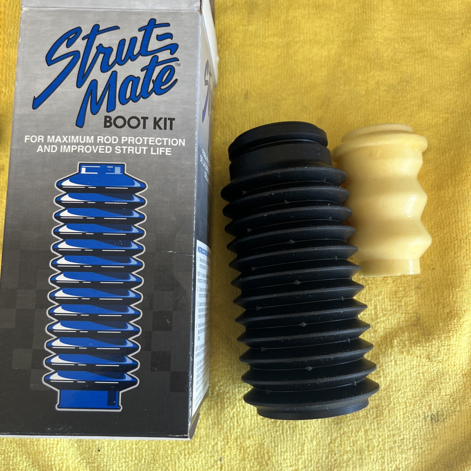 Suspension Strut Bellows-Strut-Mate Strut Boot Kit Front,Rear Monroe ...