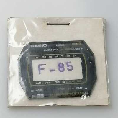 Casio F-85 ALARM CHRONOGRAPH Digital Quartz Watch Crystal Glass | eBay