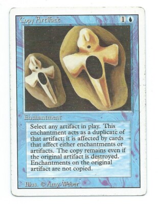 Magic MTG 1x Revised Copy Artifact HP Played Vintage Gathering www ...