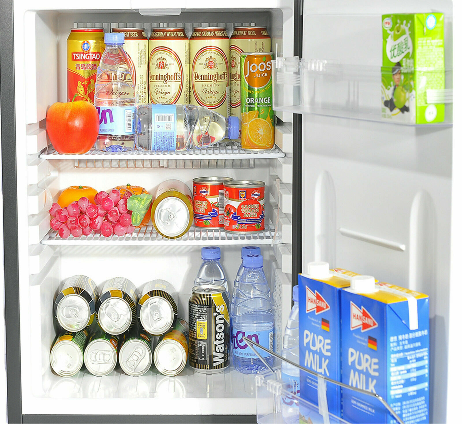 Smad 60L 3-Way Gas Fridge with Flue Vent Kit 12V/240V/LPG Campervan ...