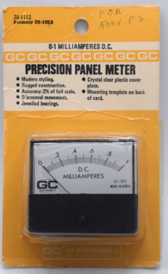Panel Meters - Vintage General Electric