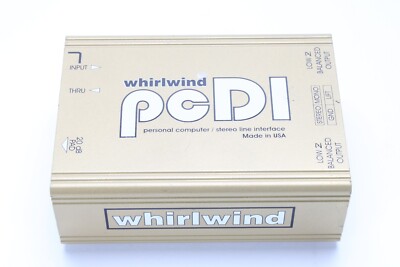 Whirlwind PCDI Passive Double Direct Box With RCA - Grade D | eBay
