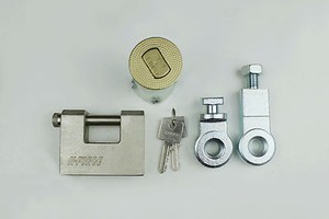 Roller Shutter Security Ground Lock & Armoured Padlock Kit | eBay