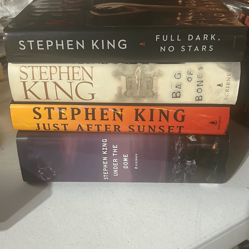Stephen king hardback book bundle bag of bones under the dome just ...