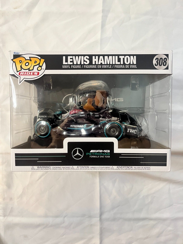 NEW Lewis Hamilton Funko Pop #308 Formula One Petronas AMG Racing 1 IWC ...