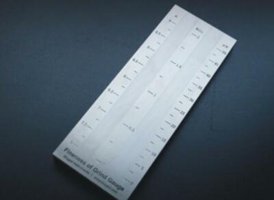 Double Groove Fineness of Grind Gauge Hegman Grindometer Scraper 0-50um ...