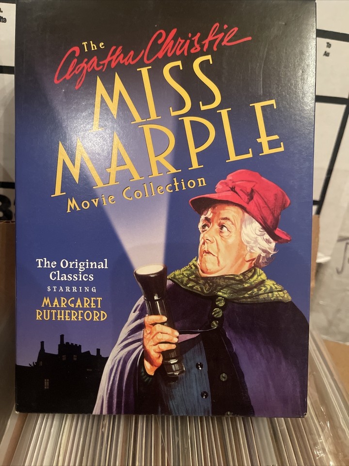 Agatha Christies Miss Marple Movie Collection 4-DVD Box Set Mystery ...